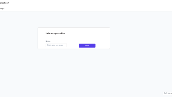 Atividade Do Daniel | Appsmith Community Portal
