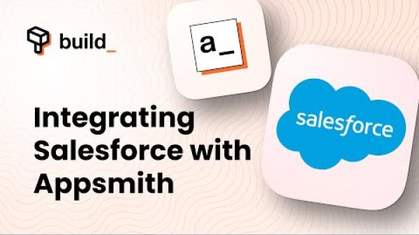 How To Integrate Appsmith With Salesforce Appsmith Build Appsmith