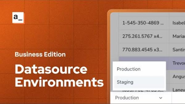 How To Use Datasource Environments | Appsmith Community Portal