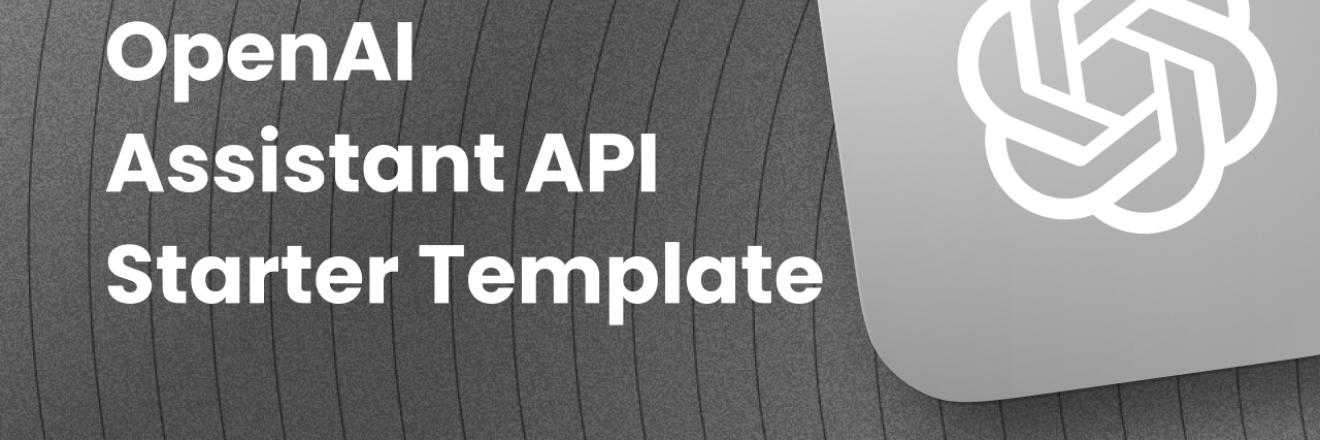 Openai Assistant Api Starter Template Appsmith Community Portal