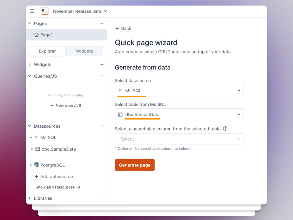Integrating Appsmith With Microsoft Sql Server Appsmith Community Portal