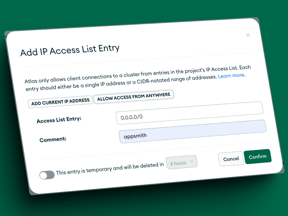 Self Host Appsmith Using Mongodb Atlas As An External Database Appsmith Community Portal